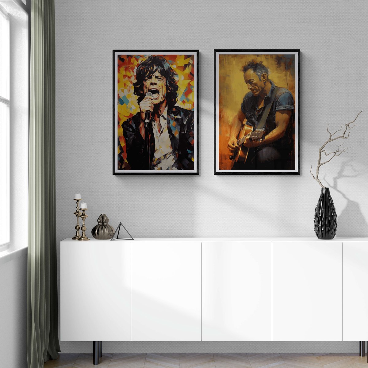 Muziek Poster - Mick Jagger Poster - The Rolling Stones Poster ...