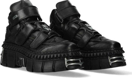 New Rock - MWALL285S9 Plateau Laarzen - 44 Shoes - Zwart | bol
