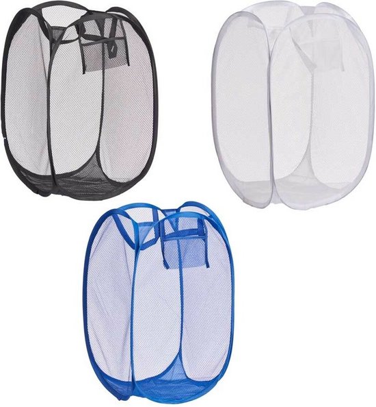 Wasmand Plastic 33 x 33 x 58 cm (24 Stuks) | bol