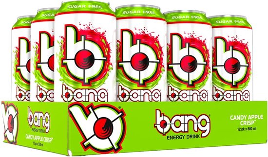 Bang Energy Drink - Candy Apple Crisp 12x 500ML | bol