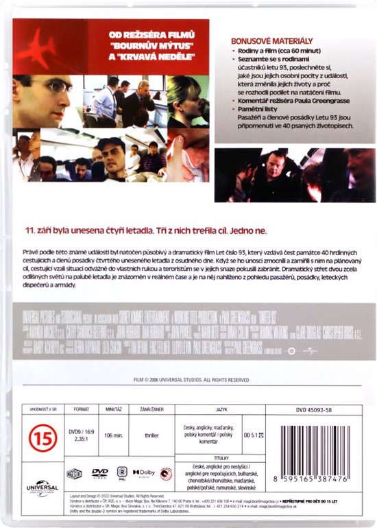 United 93 [DVD] (Dvd), J.J. Johnson | Dvd's | bol.com