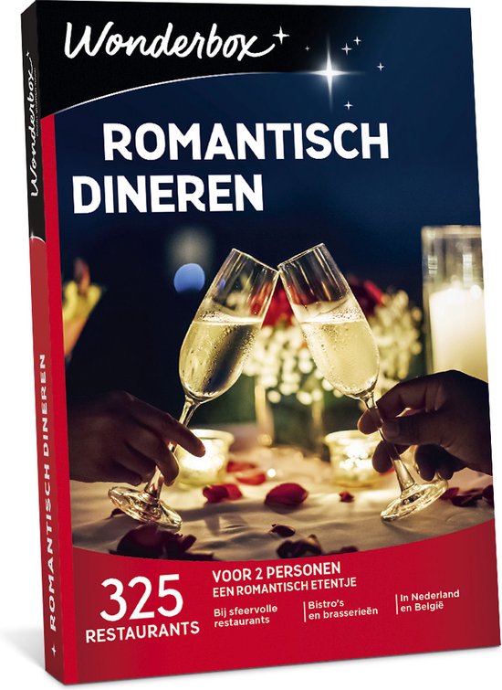 Wonderbox Cadeaubon - Romantisch Dineren | bol