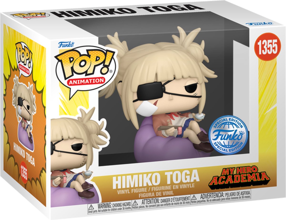 Funko POP! Animation Himiko Toga Sushi 1355 MHA Exclusive | bol