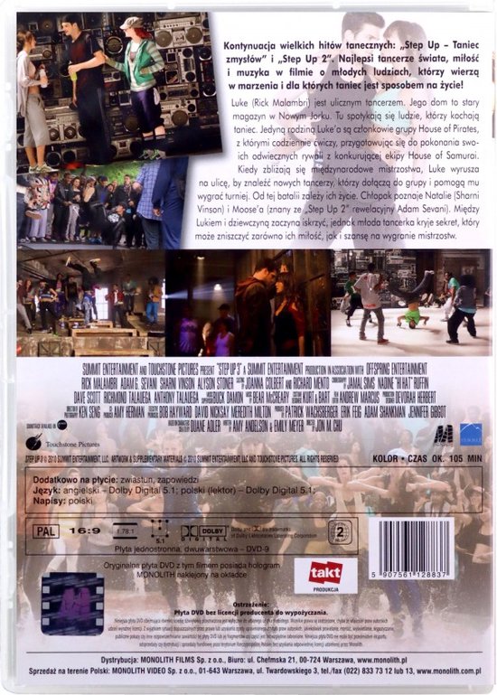 Step Up 3-D [DVD] [Region 2] (English au DVD (Dvd), Harry Shum Jr ...