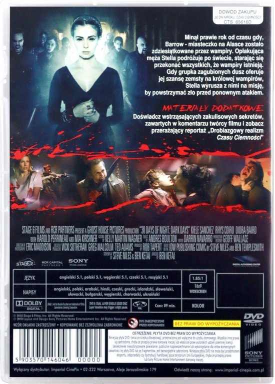 30 Days of Night: Dark Days [DVD] (Dvd), Diora Baird | Dvd's | bol.com