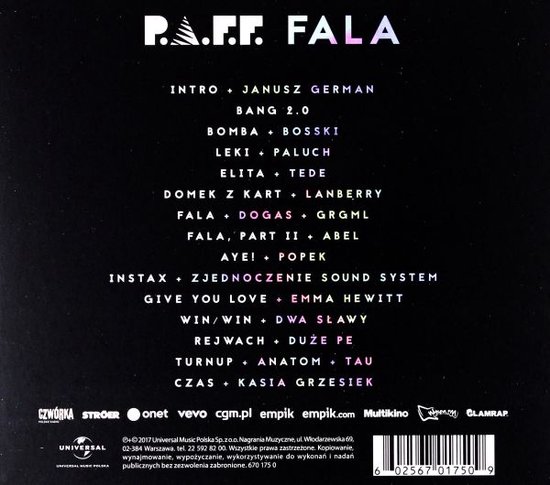 P.A.F.F: Fala (digipack) [CD], Dopamina | Muziek | bol