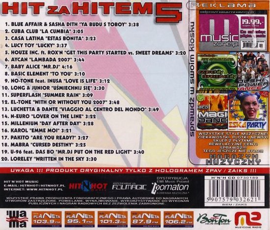 Hit Za Hitem vol. 5 [CD], Cuba Club | Muziek | bol