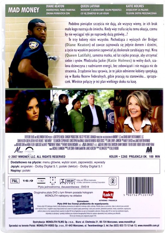 Mad Money [DVD] (Dvd), Ted Danson | Dvd's | bol