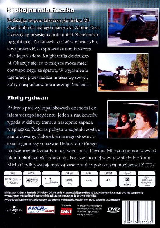 "Knight Rider 08" A Nice, Indecent Little Town [DVD] (Dvd), David ...