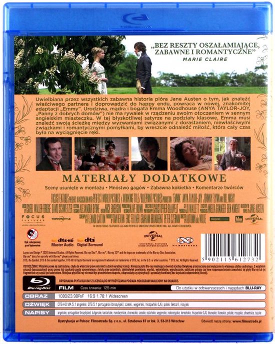 Emma. [Blu-Ray] (Blu-ray), Angus Imrie | Dvd's | bol