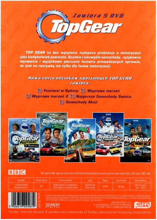 Top Gear [5DVD] (Dvd), Ben Collins | Dvd's | bol