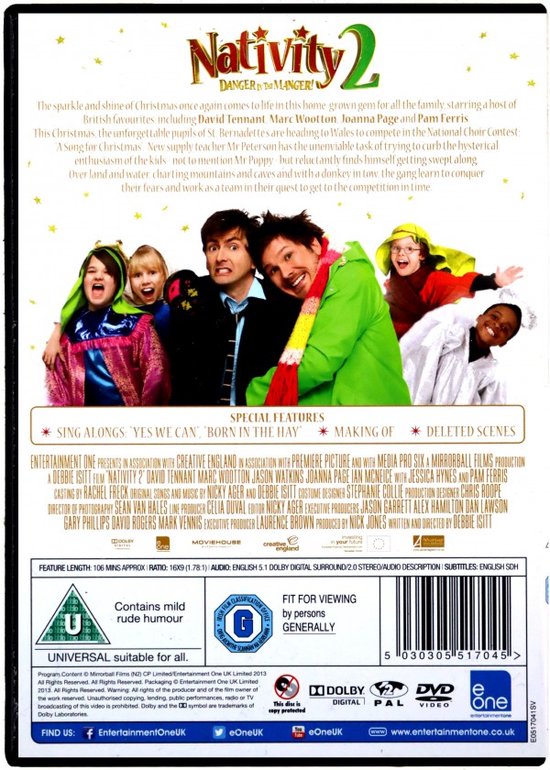Nativity 2 DVD - Danger In The Manger - Import | bol