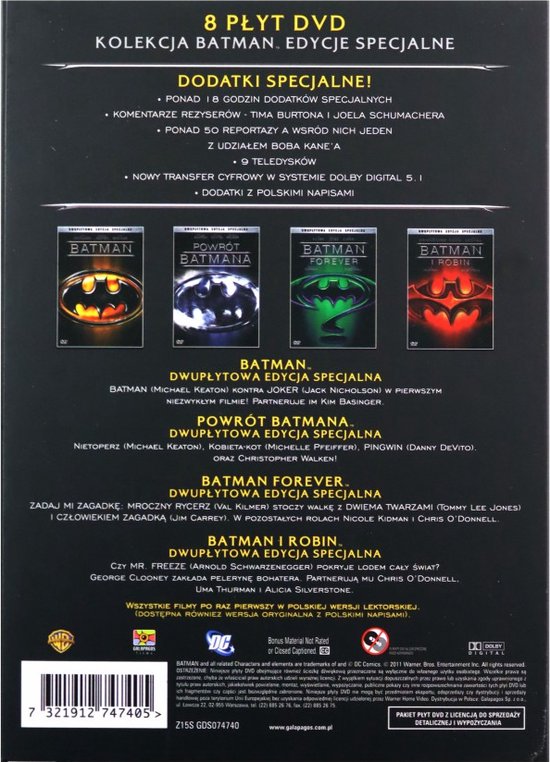 Batman Anthology [8DVD] (Dvd), Cheryl Moore | Dvd's | bol