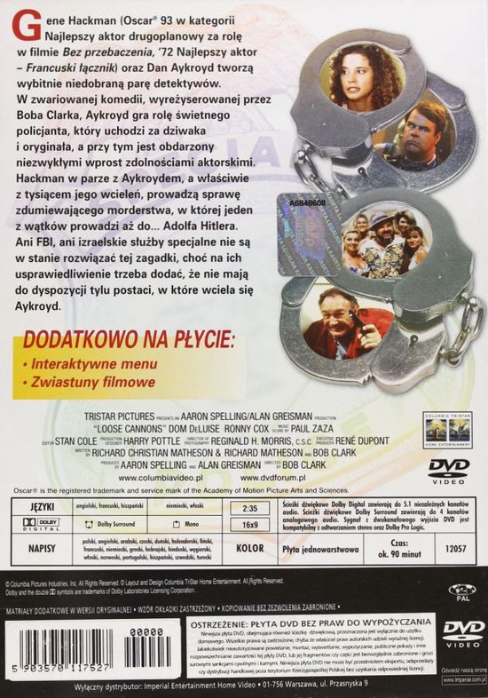 Loose Cannons [DVD] (Dvd), Gene Hackman | Dvd's | bol