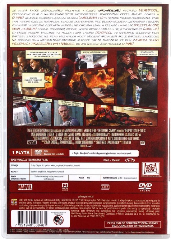 Deadpool [DVD] (Dvd), Karan Soni | Dvd's | bol