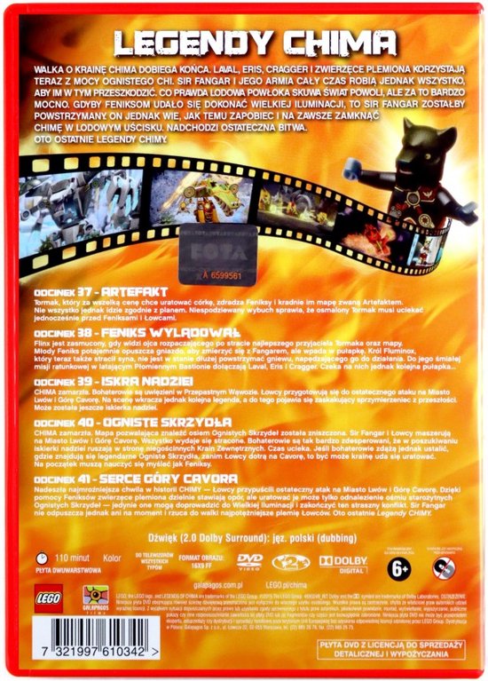 LEGO Legends of Chima [DVD] (Dvd), David Attar | Dvd's | bol