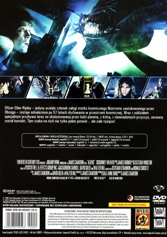 Aliens [DVD] (Dvd), Carrie Henn | Dvd's | bol