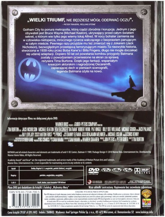 Batman [DVD] (Dvd), Jack Nicholson | Dvd's | bol