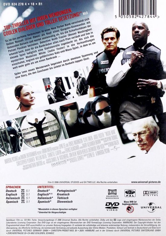 Inside Man (Dvd), Christopher Plummer | Dvd's | bol