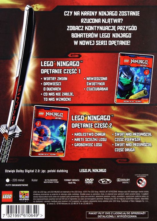 Lego Ninjago [2DVD] (Dvd), Alex Medtlek | Dvd's | bol