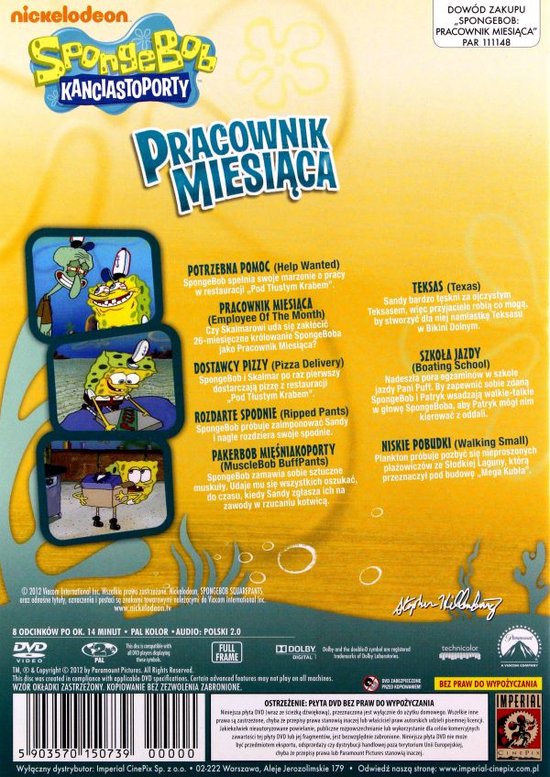 SpongeBob SquarePants [DVD] (Dvd), Carolyn Lawrence | Dvd's | bol