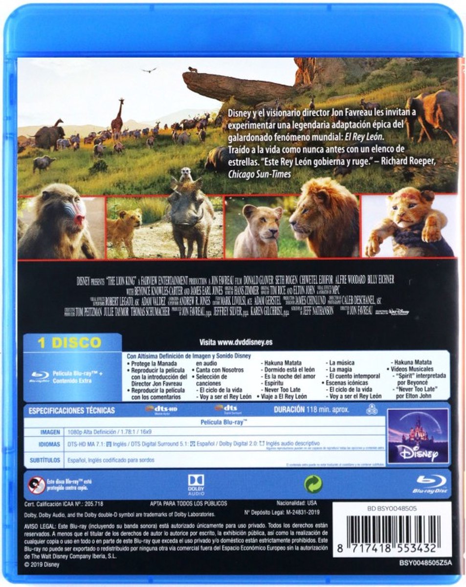 De Leeuwenkoning [Blu-Ray] (Blu-ray), Seth Rogen | Dvd's | bol.com