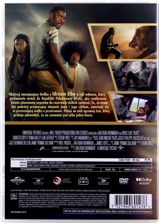 Beast [DVD] (Dvd), Thapelo Sebogodi | Dvd's | bol