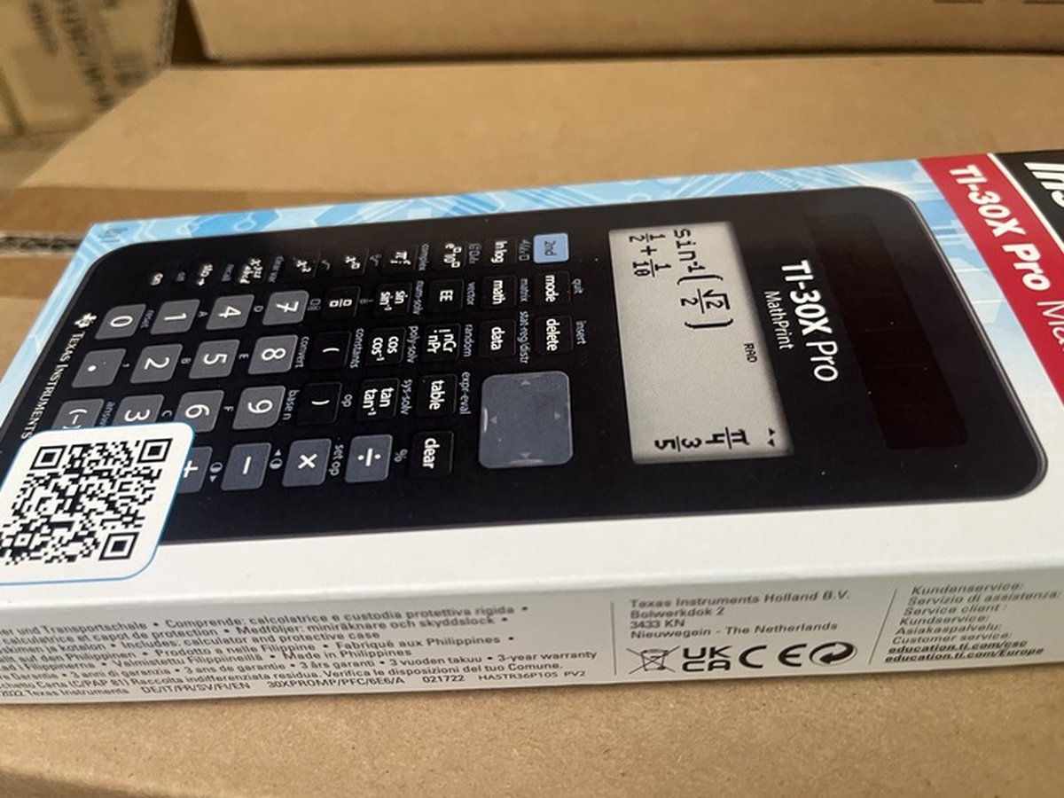 CALCUSO Standaardpakket Roze van rekenmachine TI-30X Pro Mathprint | bol