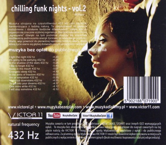 Chilling Funk Nights 432 Hz Vol 2 - M.Yaro [CD], Marcysia | Muziek | bol