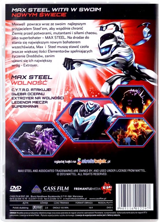 Max Steel [DVD] (Dvd), Andrew Francis | Dvd's | bol