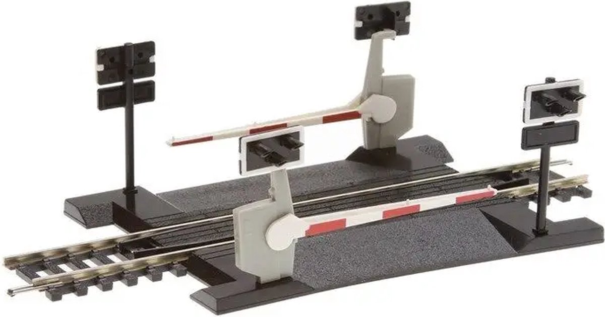 Spoorwegovergang enkel spoor 1:76 kerst | bol