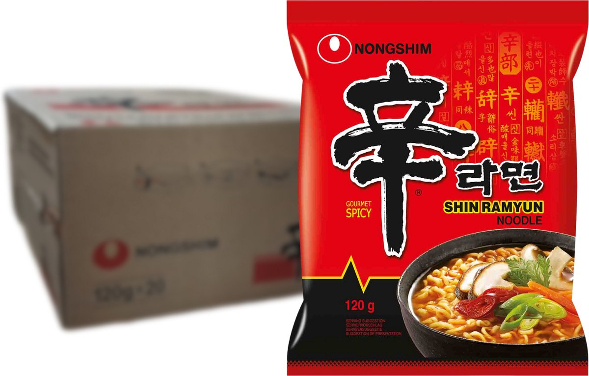 NONGSHIM - Instant Noodle Shin Ramyun - 120g x 20stuks ...