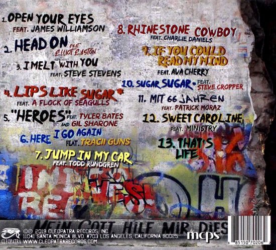 David Hasselhoff: Open Your Eyes (digipack) [CD], David Hasselhoff ...