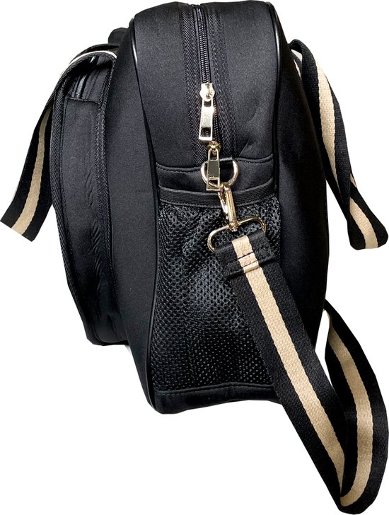 Skull Padel - Padel tas - Tote bag - Racket tas - Zwart & Goud | bol