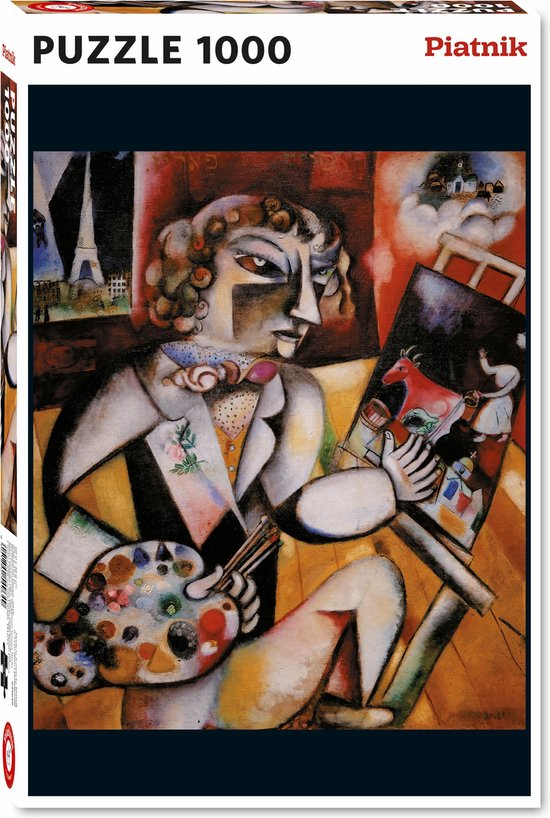 Marc Chagall Self Portrait With Seven Fingers