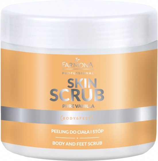 Skin Scrub Pure Vanille lichaams- en voetscrub 500g | bol