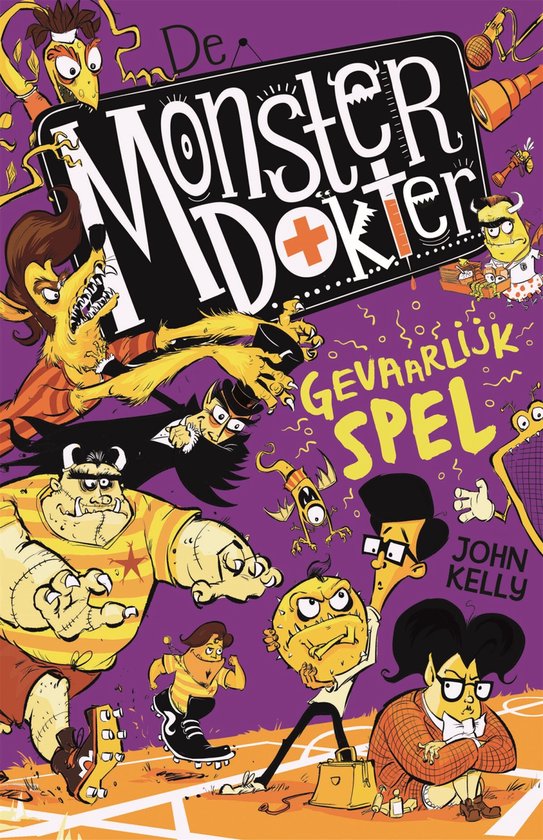 De Monsterdokter 4 - Gevaarlijk spel, John Kelly | 9789048871056 ...