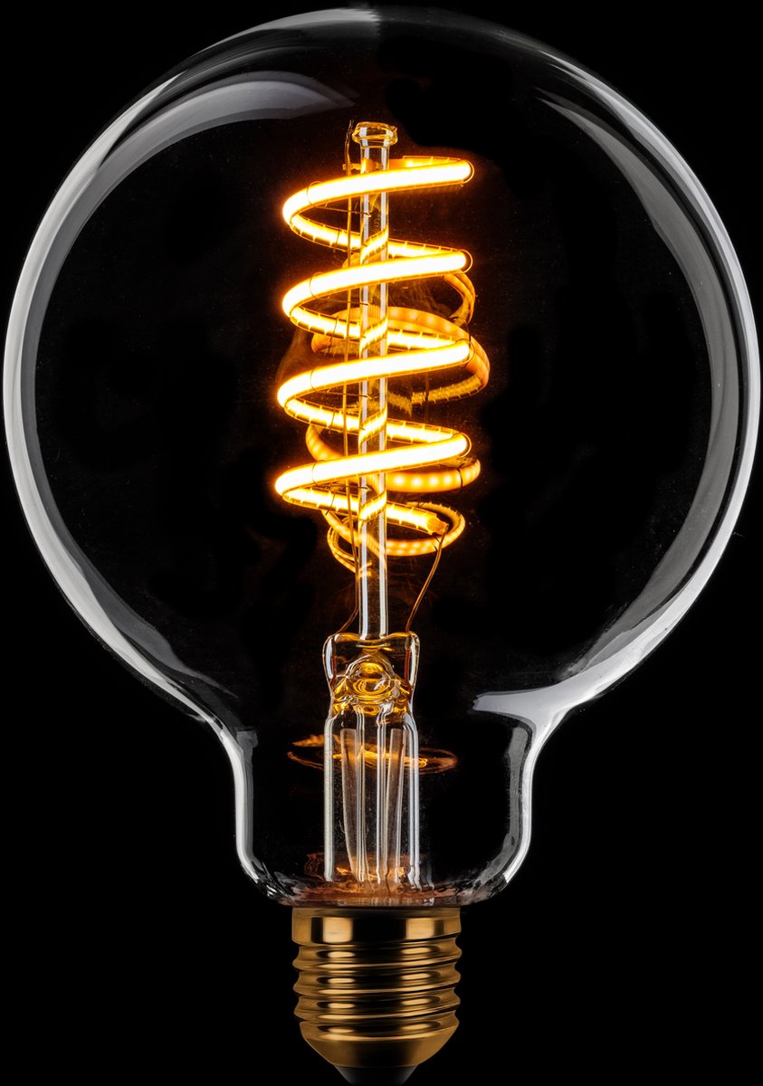 ETH Led Spiraal Globe 95mm E27 6W 3 stappen dimtone sceneswitch 2200k ...