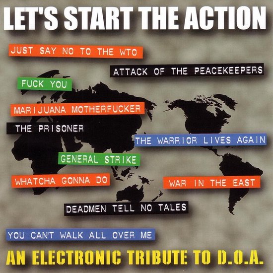 Various (D.O.A. Tribute) - Let's Start The Action (CD), Various (D.O.A ...
