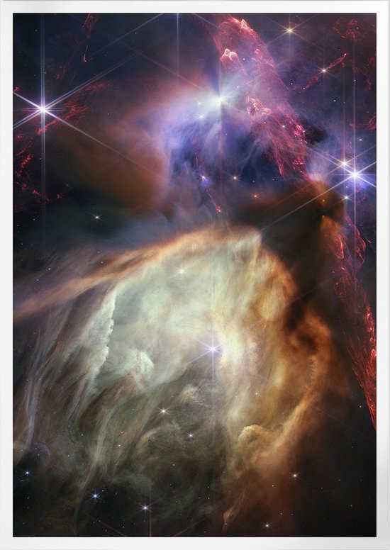 Rho Ophiuchi Cloud Complex | Space, Astronomie & Ruimtevaart Poster ...