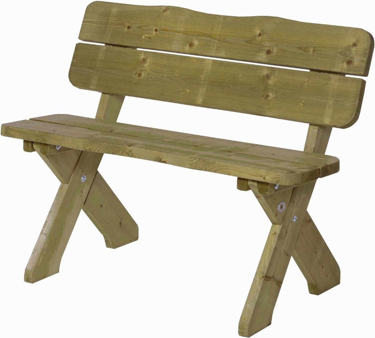 Bank Nora 120cm 2 zits | tuinbank |tuinbanken | tuinbankjes ...