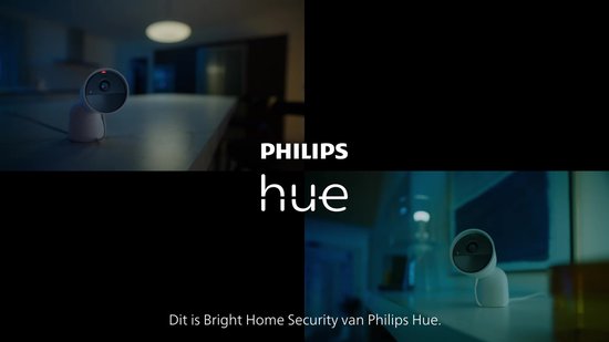 Philips Hue Secure camera beveiligingscamera met batterij - zwart | bol