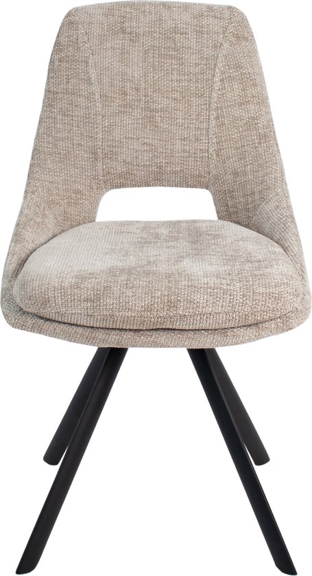 Kick eetkamerstoel Lena - champagne | bol