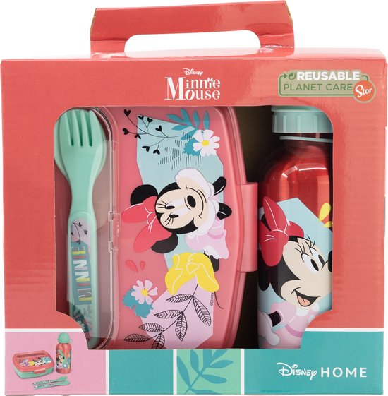 Minnie Mouse Lunchset 4-delig | bol