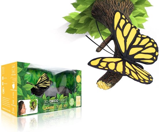 3DLightFX "Vlinder" 3D LED Light | bol