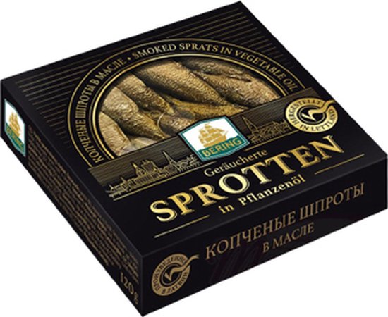 Gerookte sprot in plantaardige olie - 120 g (x2) | bol