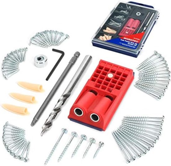 Pocket Hole Jig - Boormal - Boorhulp | bol