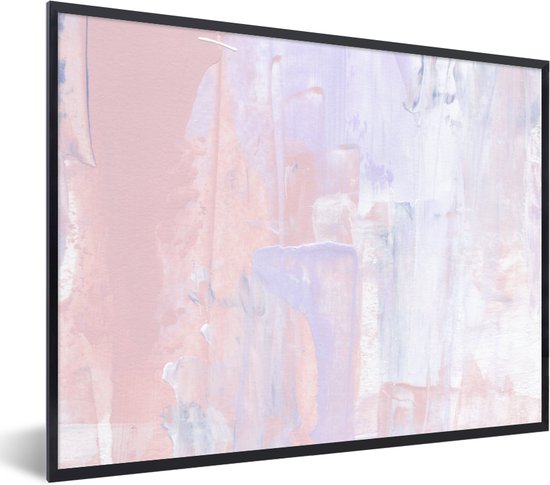 Fotolijst incl. Poster - Verf - Pastel - Design - 40x30 cm ...