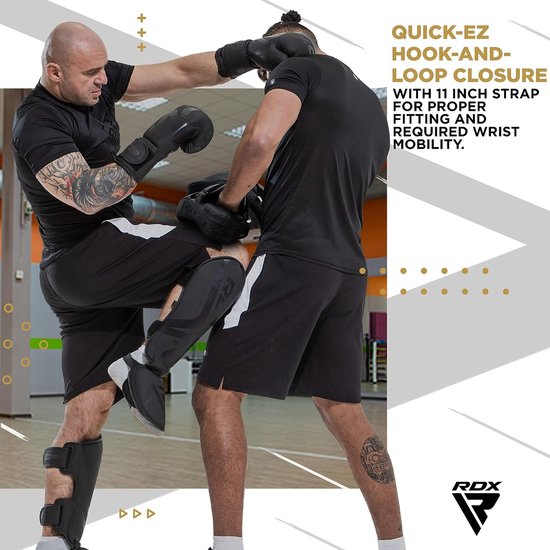 Maya Hide Hand Boksen, MMA, vechtsport, leer, zwarte bokspads ...