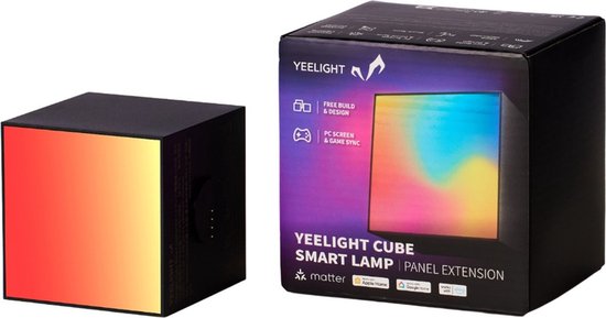 Yeelight Cube Smart Lamp - Light Gaming Cube Panel - Expansion Pack | bol